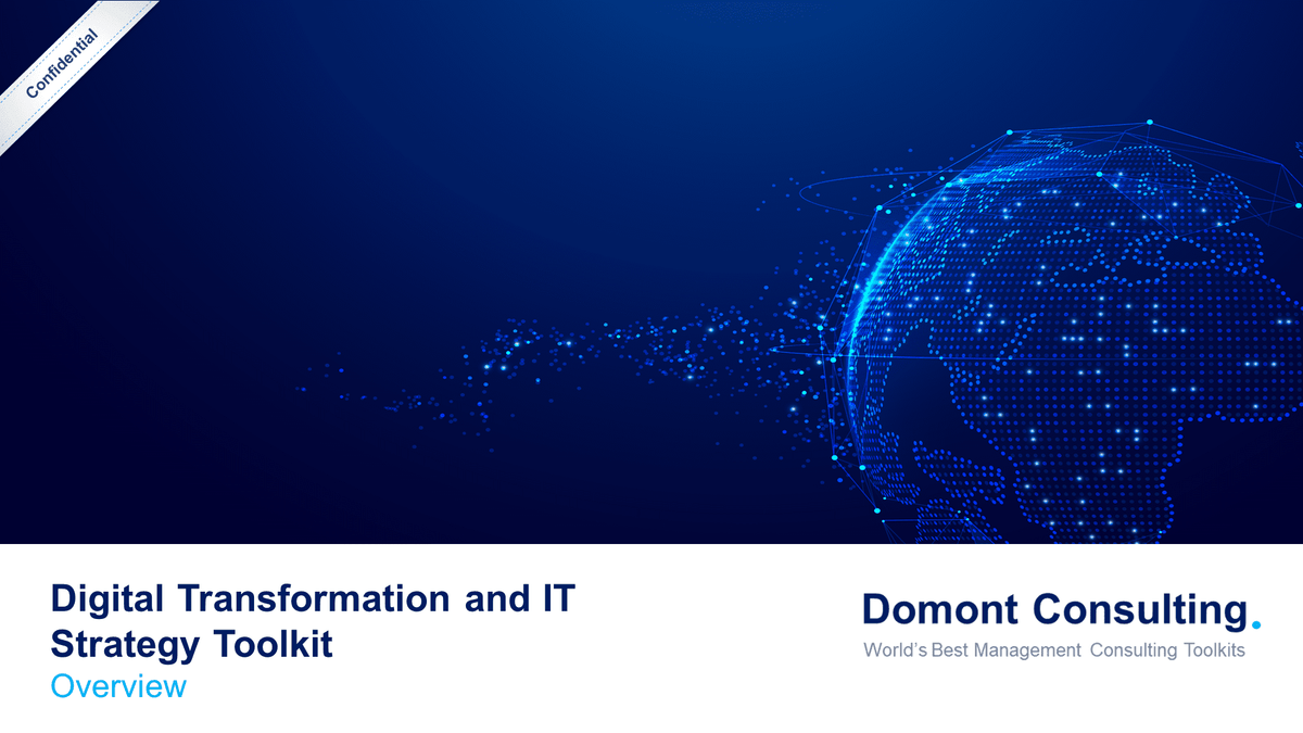 Digital Transformation and IT Strategy Toolkit | By ex-McKinsey