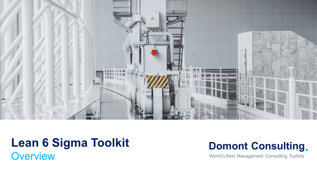 Lean 6 Sigma Toolkit & Templates | By ex-McKinsey Consultants