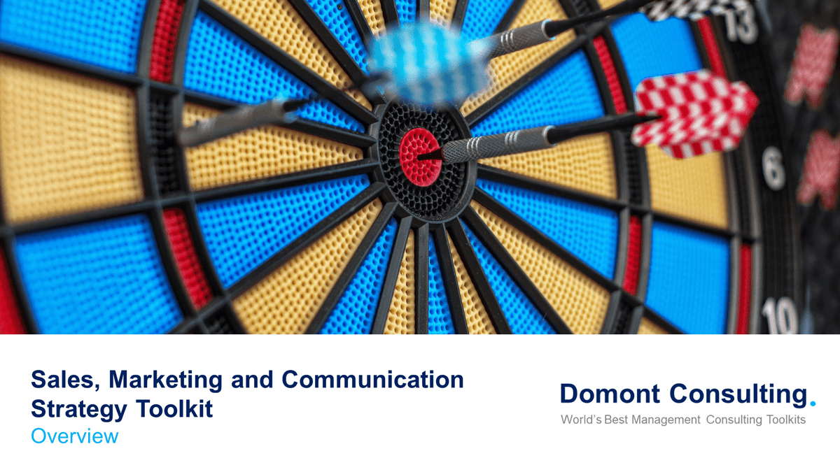 Sales, Marketing & Communication Strategy Toolkit